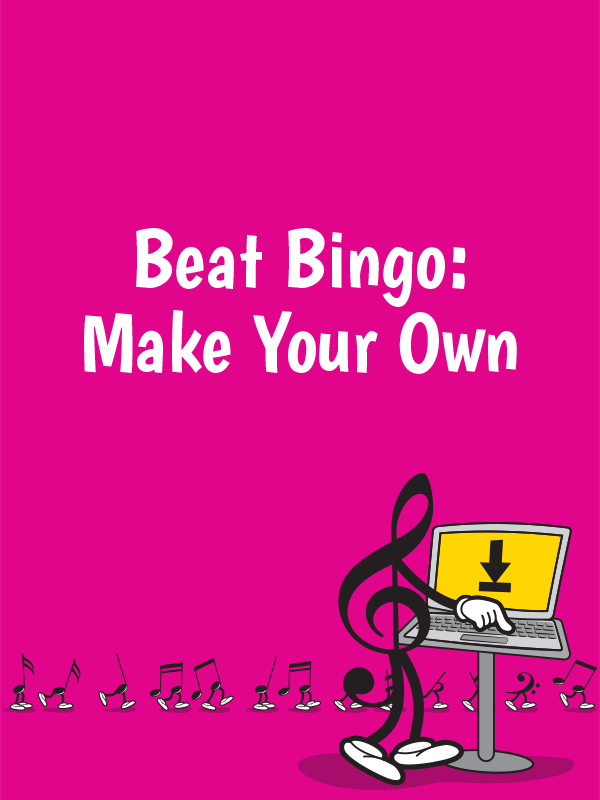 Beat Bingo Make Your Own BlitzBooks