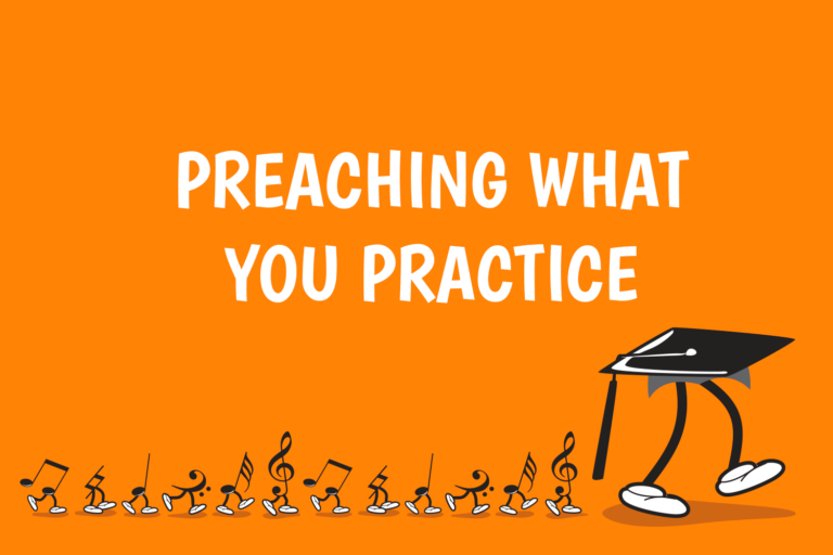 Preaching What You Practice - BlitzBooks